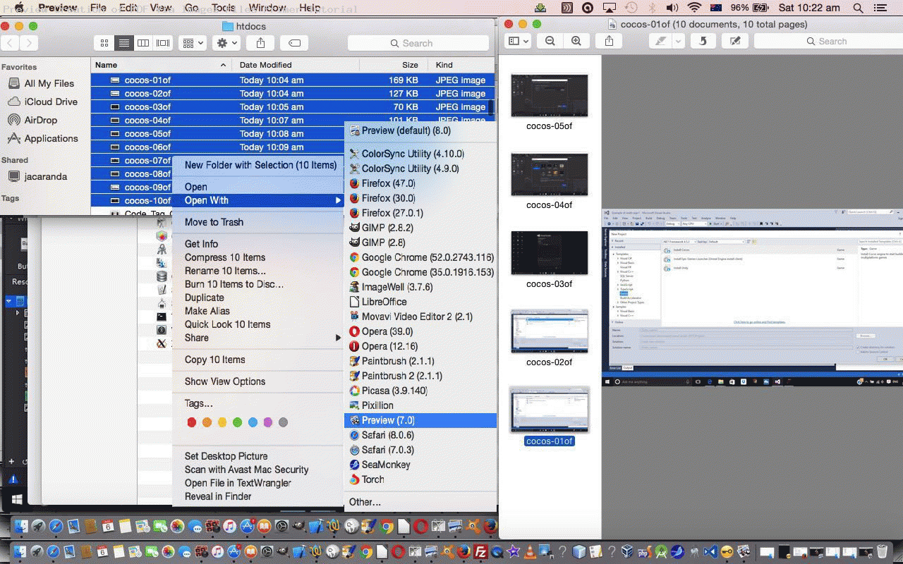 PDF On Mac OS X Via Images And Finder And Preview Tutorial Robert